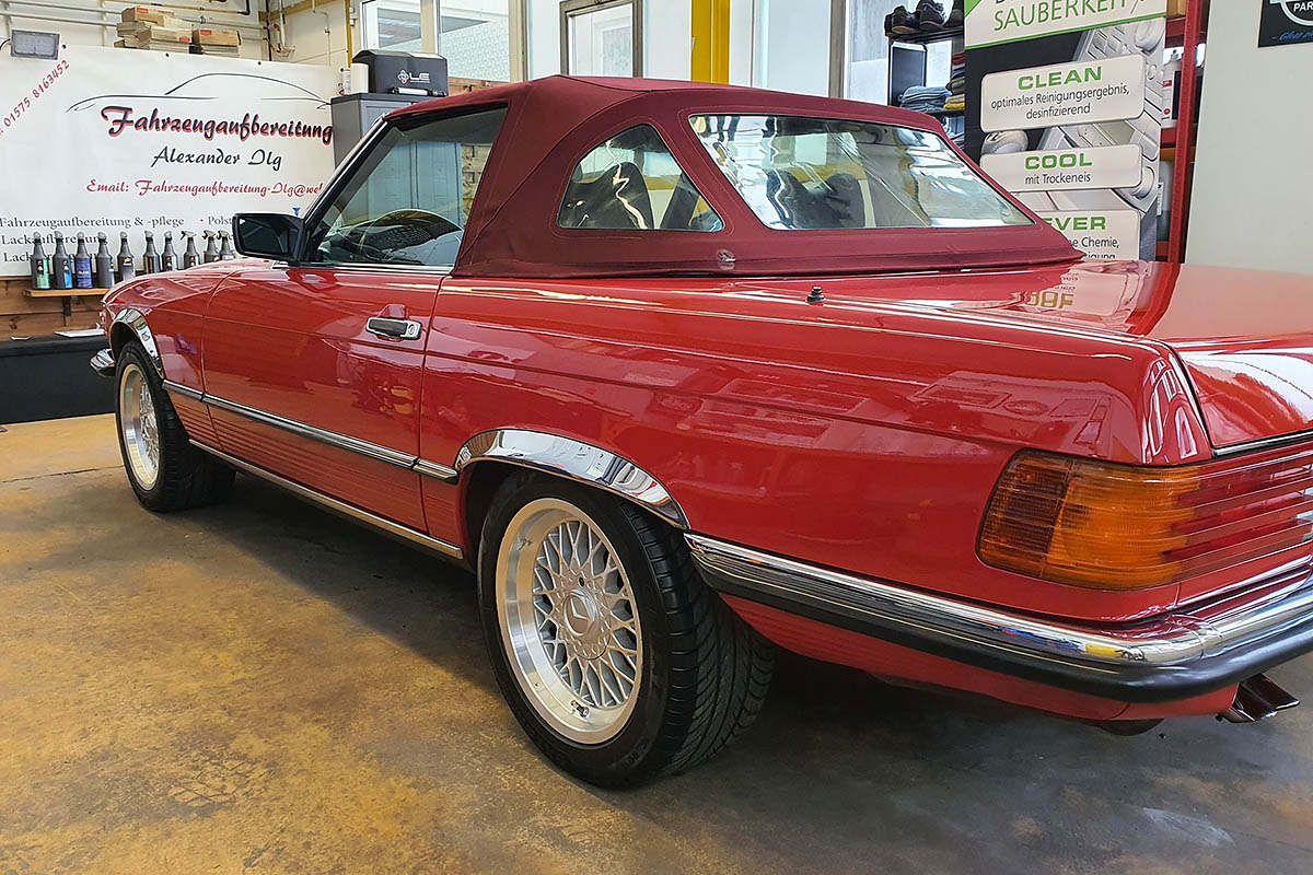 Mercedes SL420 - Fahrzeugaufbereitung Ilg
